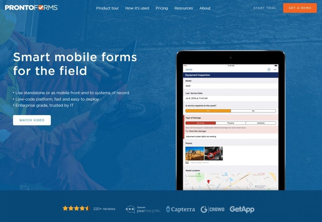 ProntoForms Mobile Forms App Solutions