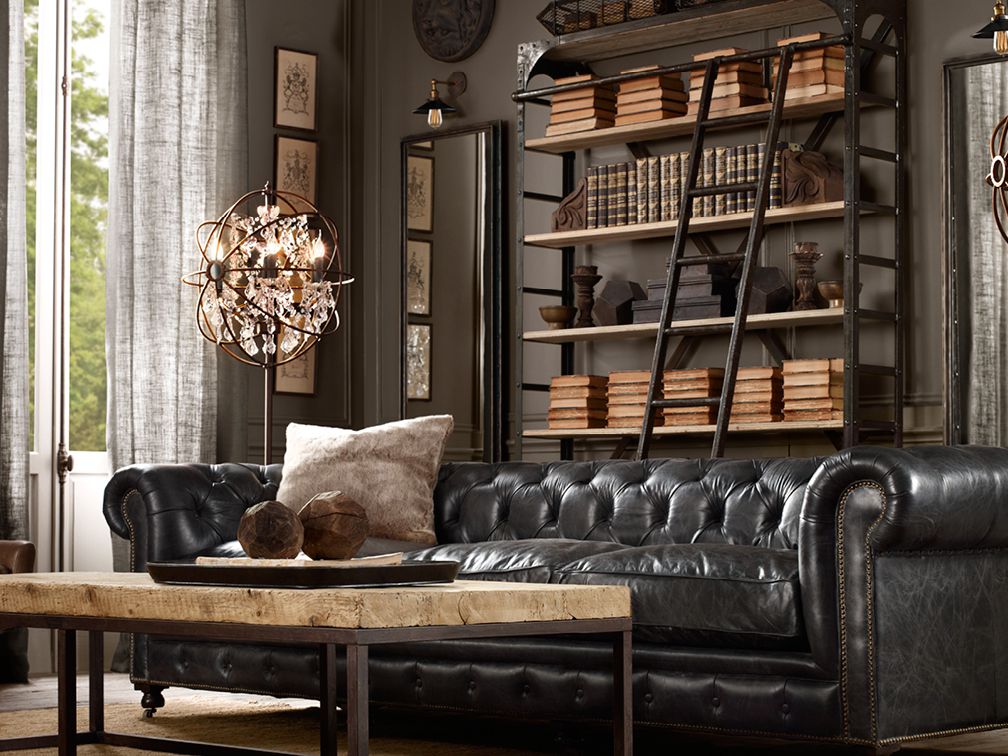 Manly Decor Get The Look: Hints Of Masculine Décor For Your Living
